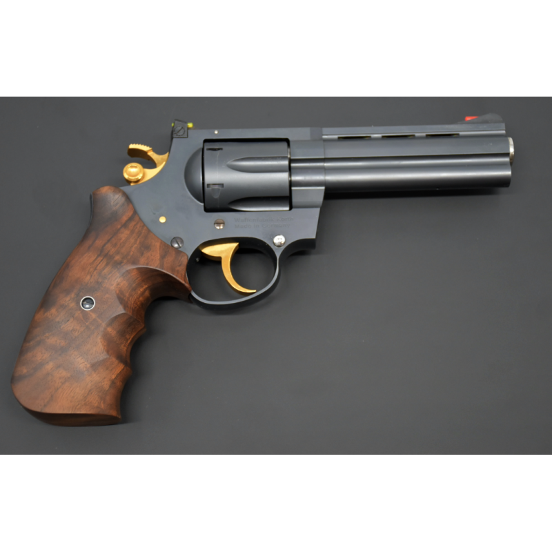 Korth Revolver Classic Troja 357 Mag 4" Mat Black Deluxe