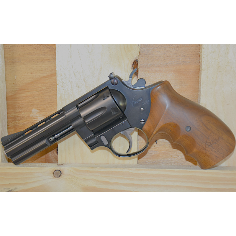 Korth Revolver Classic Troja 357 Mag 4" Glossy Black Finish