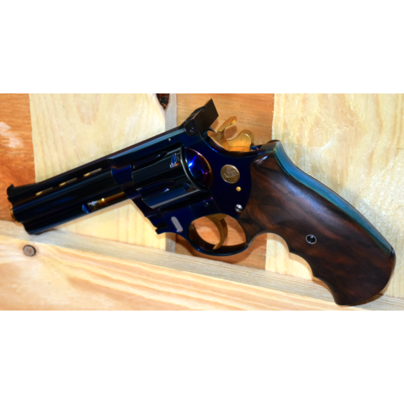 Korth Revolver Classic 357 Mag. 4.25" Mat Blue Plasma Finish