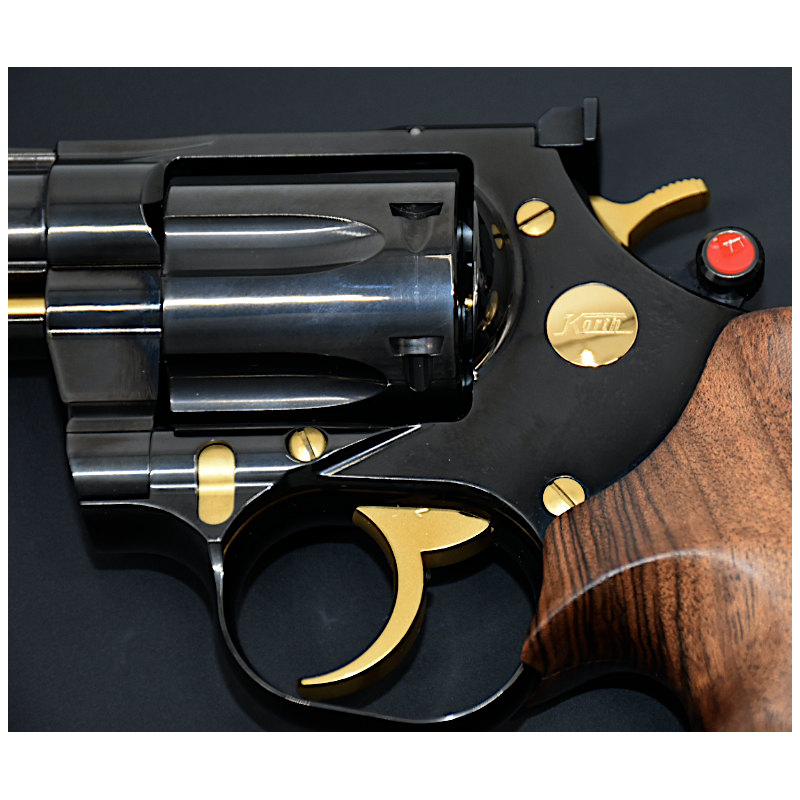 Korth Revolver Classic 357 Mag 4.25" Blue Mat Plasma Finish