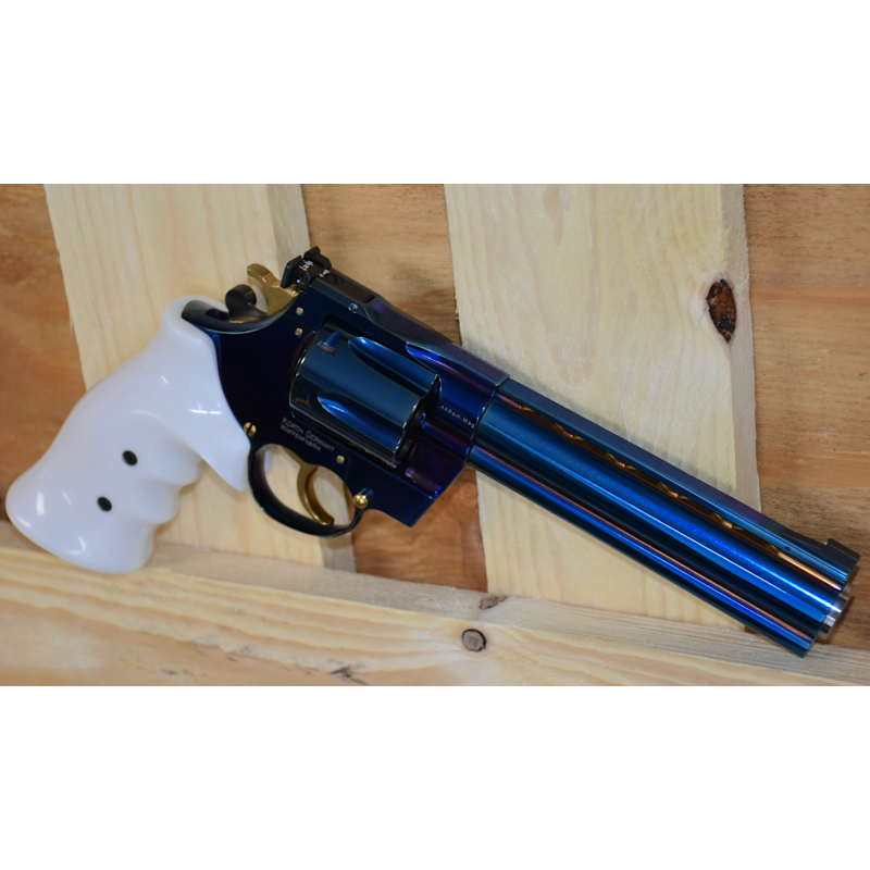 Korth Revolver Classic 44 Mag 6" Blue Glossy DLC