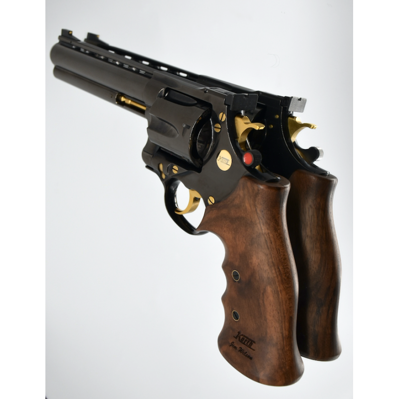 Korth Revolver Classic 44 Mag 6" Glossy Black DLC