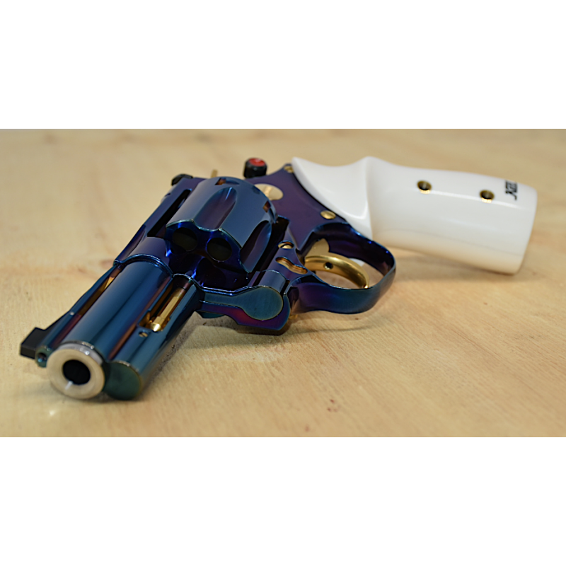 Korth Revolver Classic 357 Mag. 3" Glossy Blue DLC