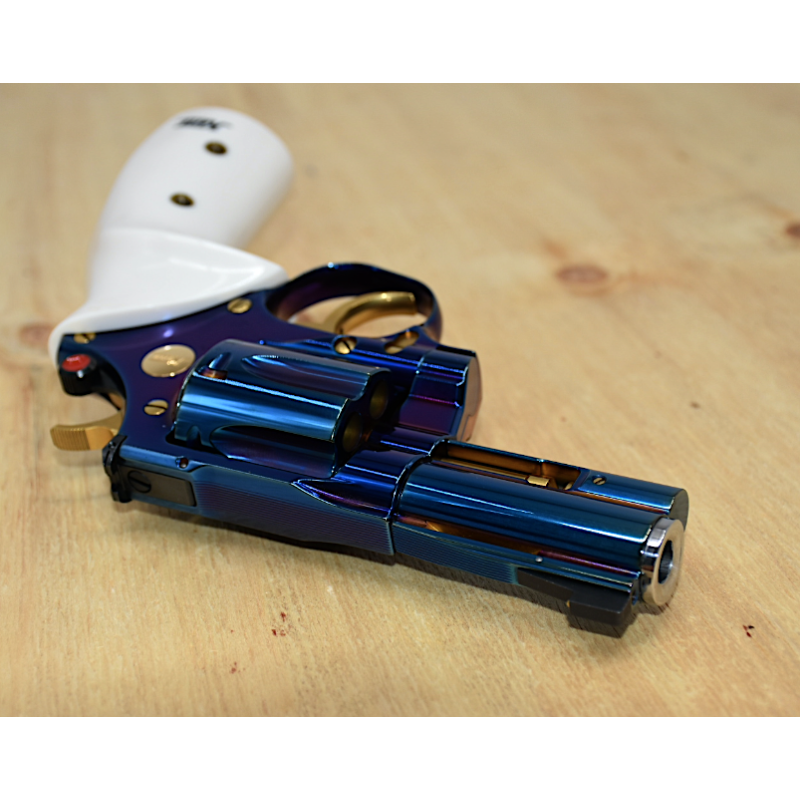 Korth Revolver Classic 357 Mag. 3" Glossy Blue DLC