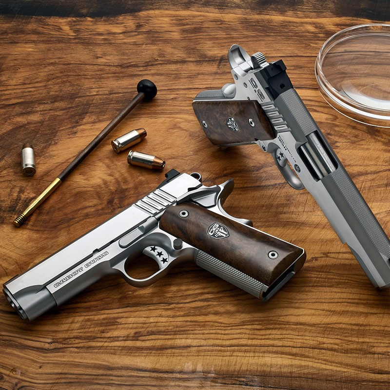 Groot kaliber pistolen, een selectie van de beste 1911 ter wereld