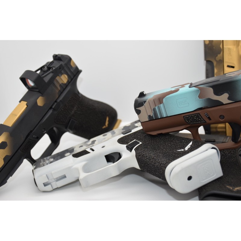 Glock 43X MOS Custom - Hexa Camo Frost - Legacy Custom Edition