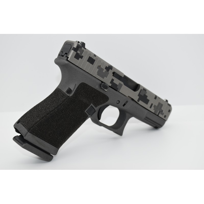 Glock 19 Gen5 Custom - Tungsten Digital Camo - Legacy Custom Edition