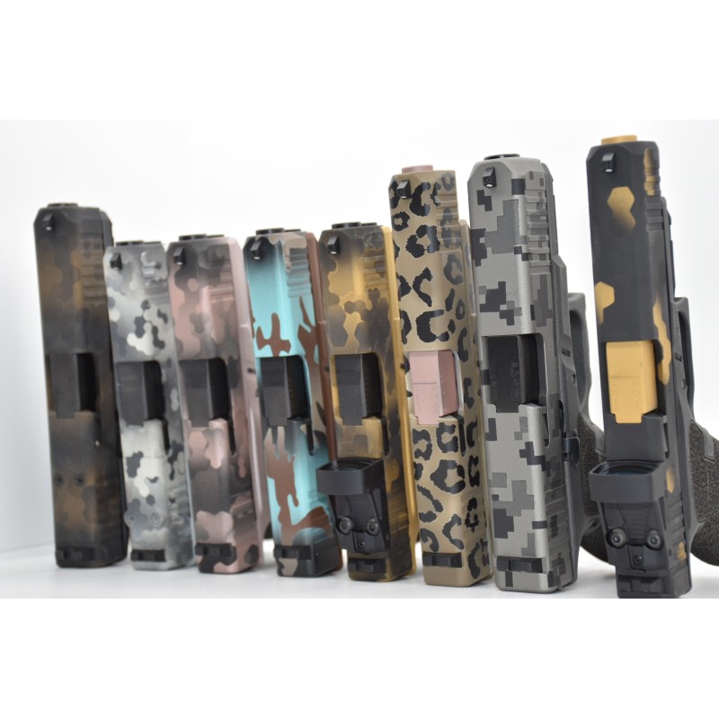 Glock 19 Gen5 Custom - Tungsten Digital Camo - Legacy Custom Edition